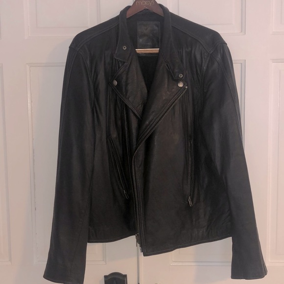 Express | Jackets & Coats | Mens Express Leather Moto Jacket | Poshmark